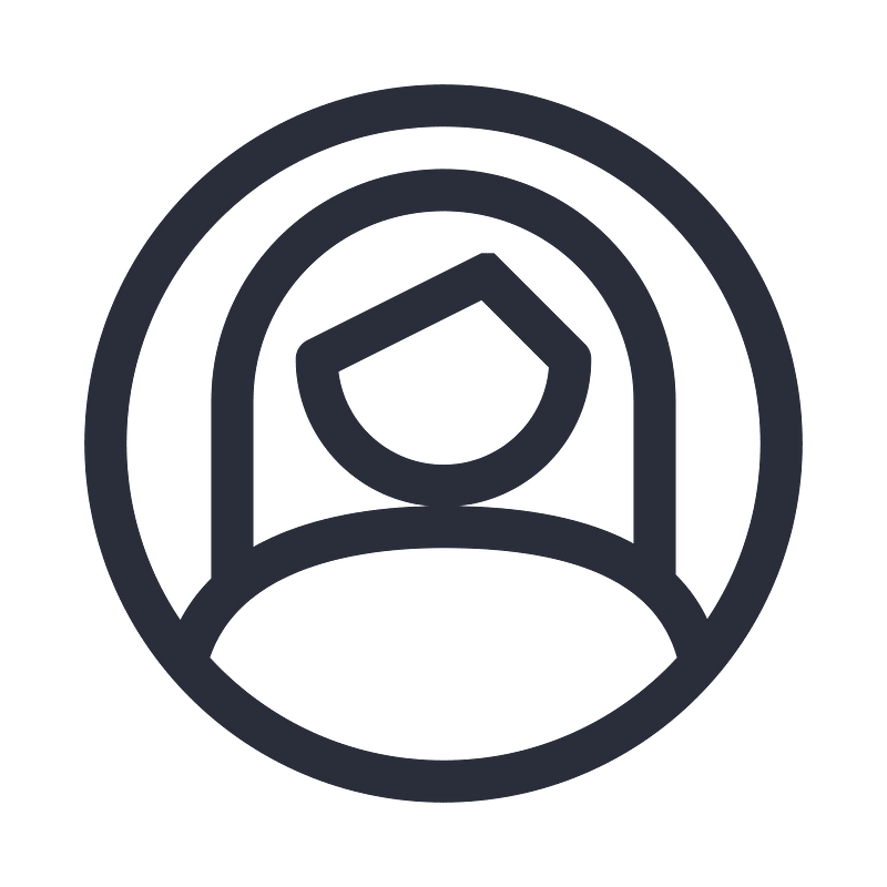 User circle icon. Free download transparent .PNG | Creazilla