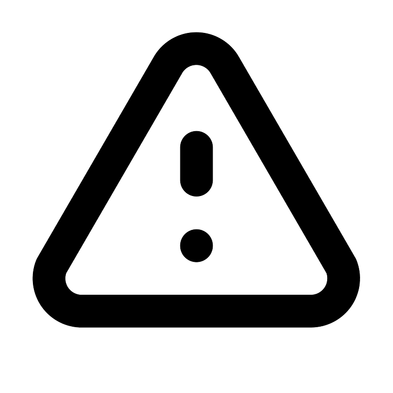 Alert-triangle icon. Free download transparent .PNG | Creazilla