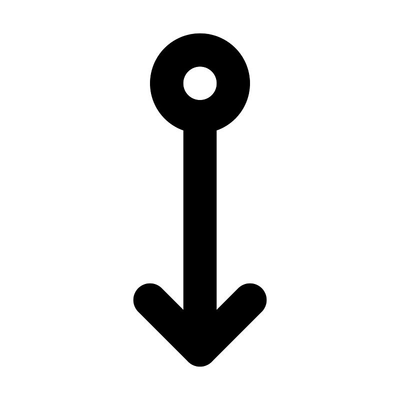 Arrow-bottom-circle icon. Free download transparent .PNG | Creazilla