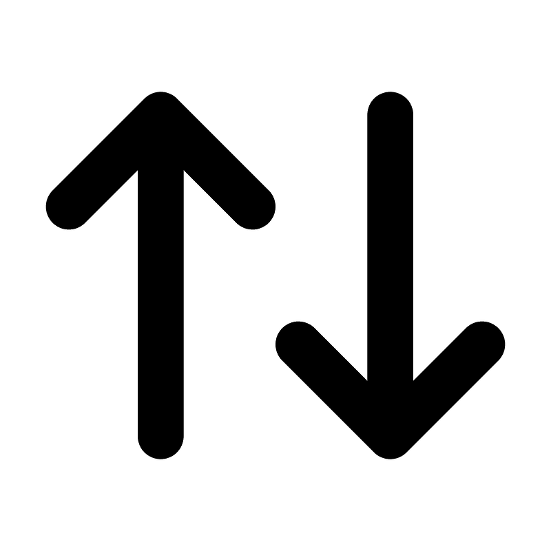 Arrows sort Icon Free Download Transparent PNG Creazilla