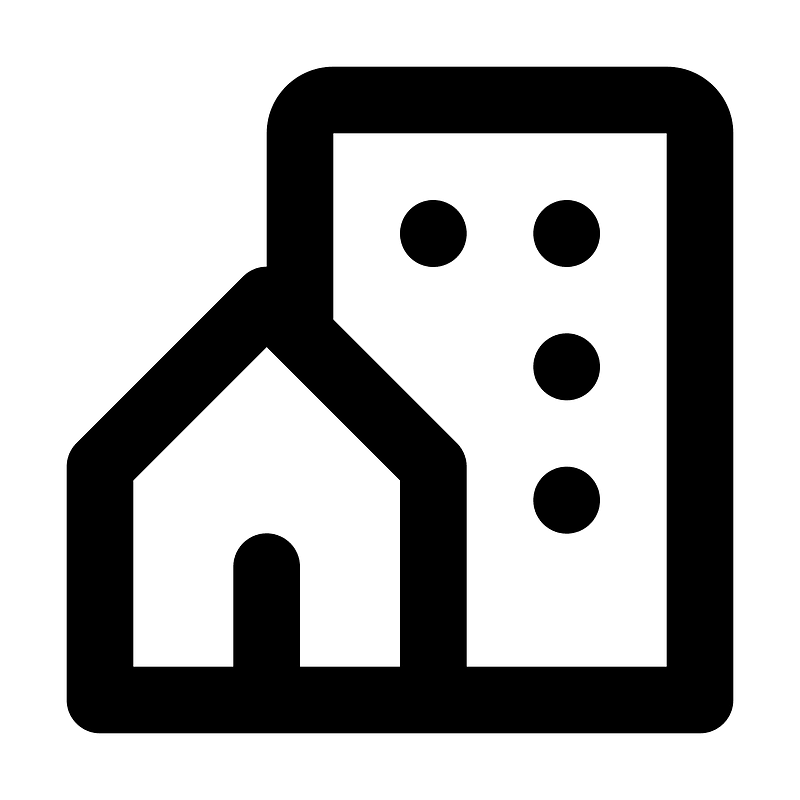 Building-community icon. Free download transparent .PNG | Creazilla