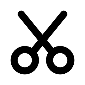 Cut icon. Free download transparent .PNG | Creazilla