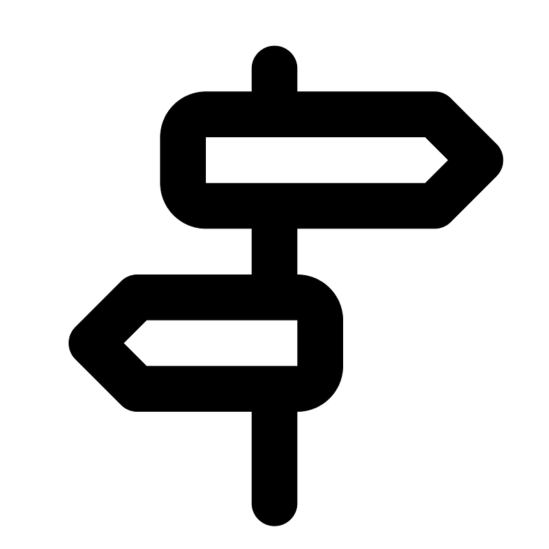 Directions icon. Free download transparent .PNG | Creazilla