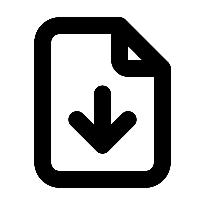 File-download icon. Free download transparent .PNG | Creazilla