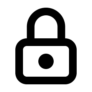 Lock icon. Free download transparent .PNG | Creazilla