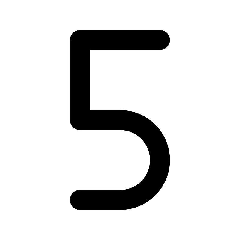 Number icon. Free download transparent .PNG | Creazilla