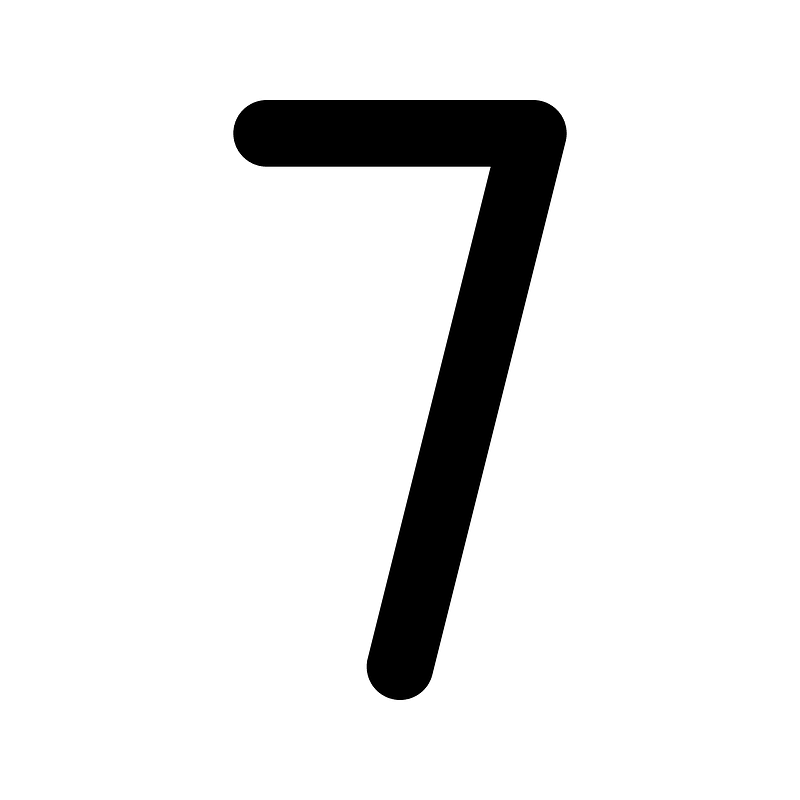 Number icon. Free download transparent .PNG | Creazilla