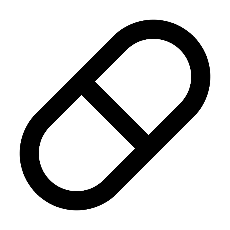Pill icon. Free download transparent .PNG | Creazilla
