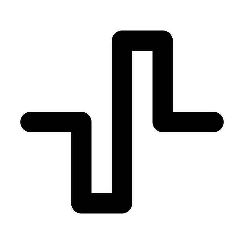 Wave-square icon. Free download transparent .PNG | Creazilla