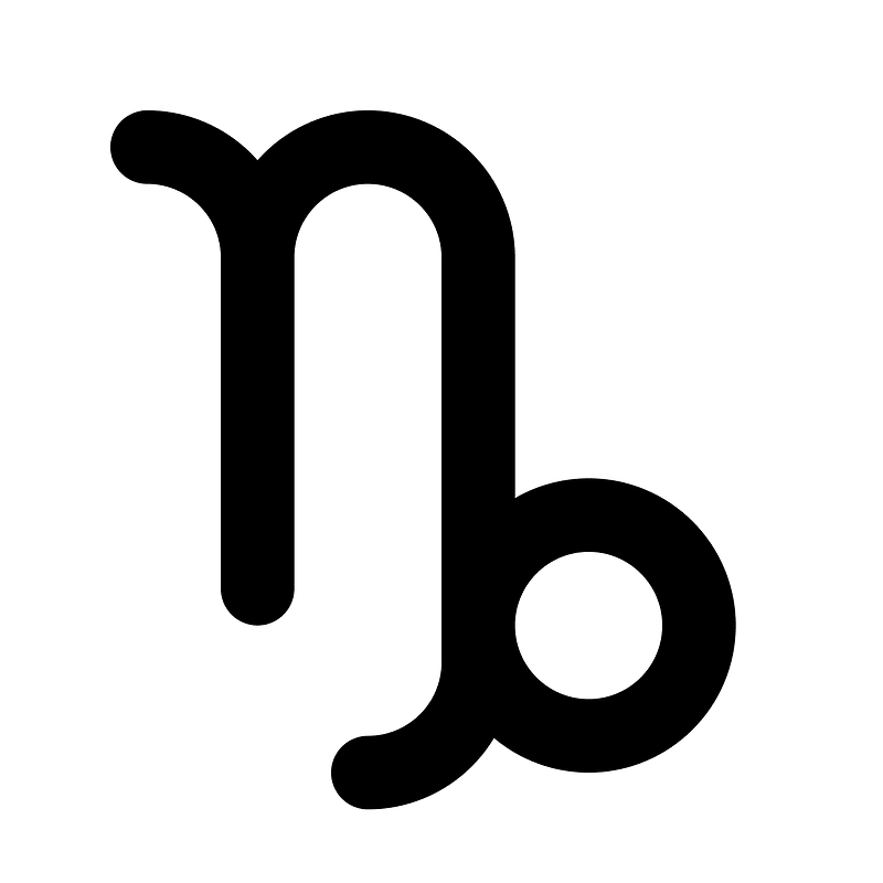 Zodiac-capricorn icon. Free download transparent .PNG | Creazilla