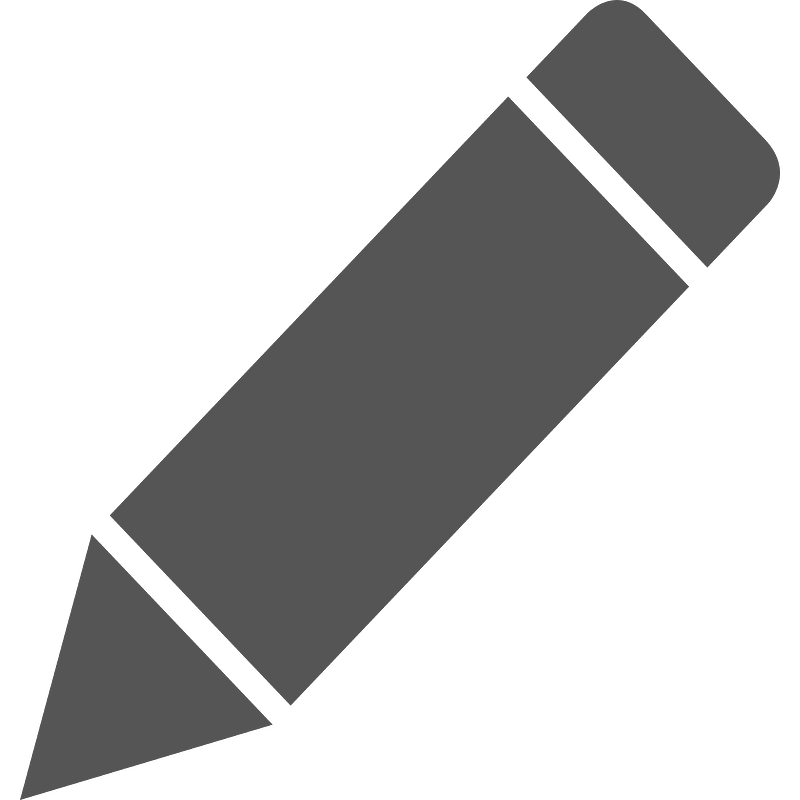 Edit icon. Free download transparent .PNG | Creazilla