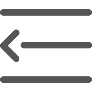 Menu-fold icon. Free download transparent .PNG | Creazilla