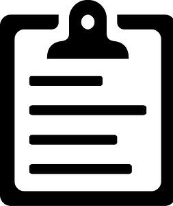 Clipboard icon. Free download transparent .PNG | Creazilla