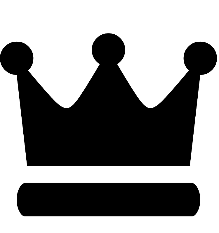 Crown icon. Free download transparent .PNG | Creazilla