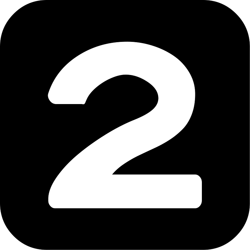 Rounded 02 two icon. Free download transparent .PNG | Creazilla