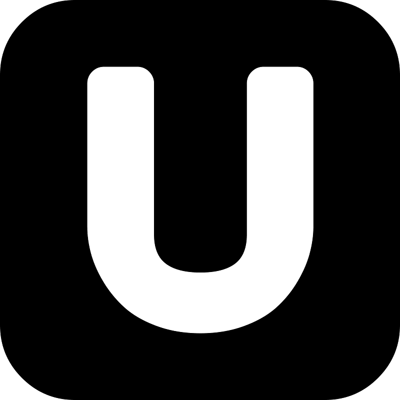 Rounded letter u icon. Free download transparent .PNG | Creazilla