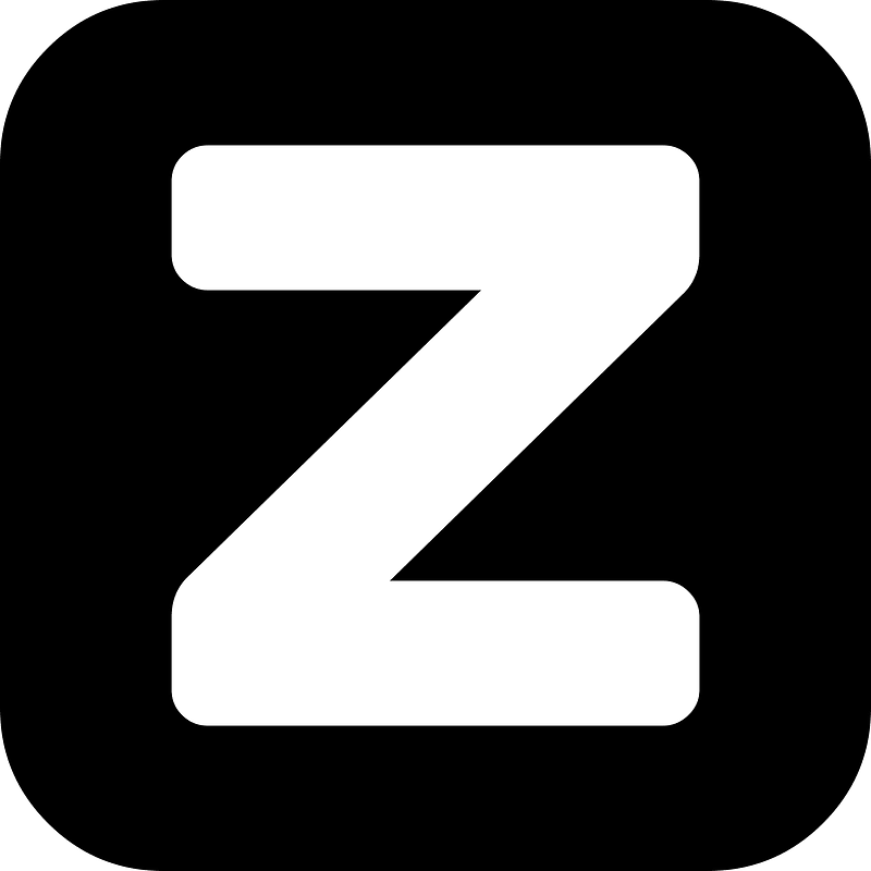 Rounded letter z icon. Free download transparent .PNG | Creazilla