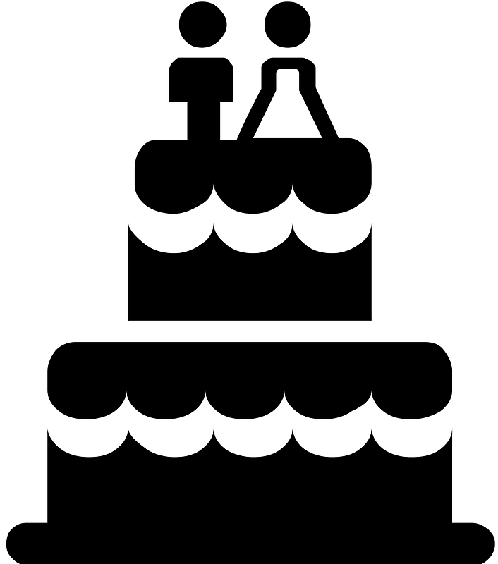 Wedding cake icon. Free download transparent .PNG | Creazilla