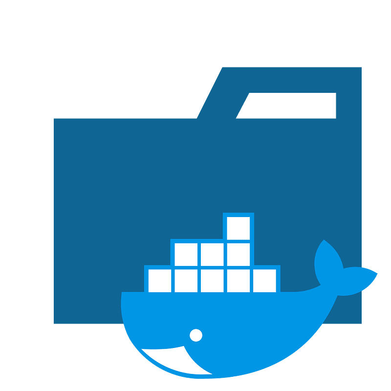 Folder type docker - Free vector icons on creazilla.com