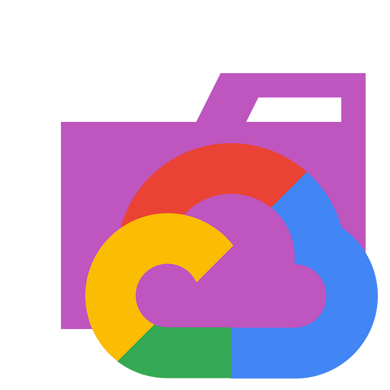Folder type gcp icon. Free download transparent .PNG | Creazilla