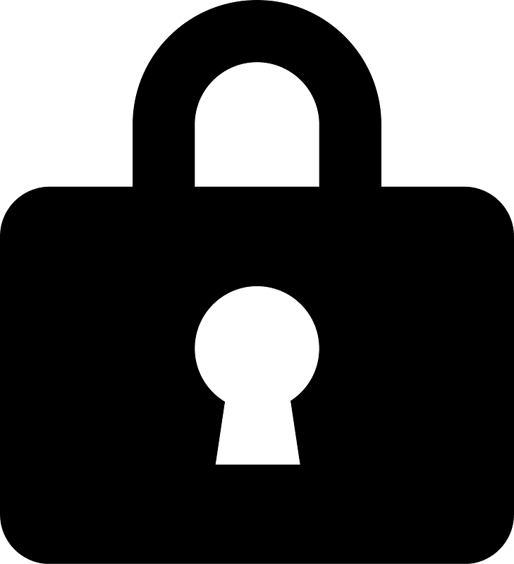 Lock icon. Free download transparent .PNG | Creazilla