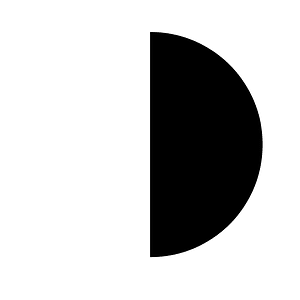 Wi-moon-first-quarter icon. Free download transparent .PNG | Creazilla