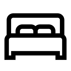 Bed icon. Free download transparent .PNG | Creazilla