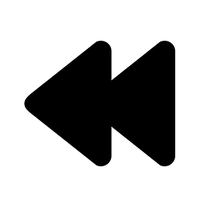 Rewind icon. Free download transparent .PNG | Creazilla
