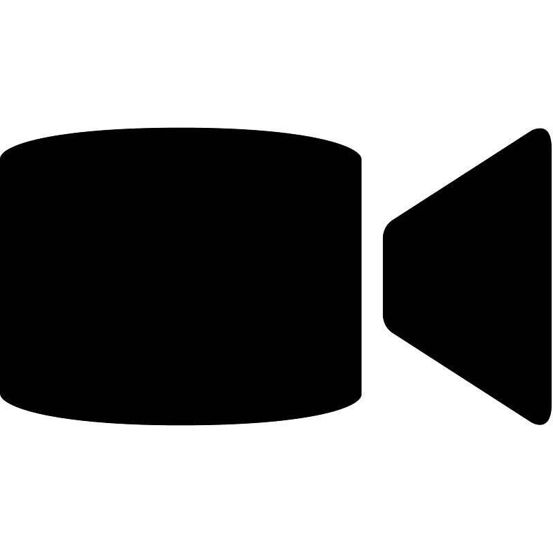 Video Call icon. Free download transparent .PNG | Creazilla