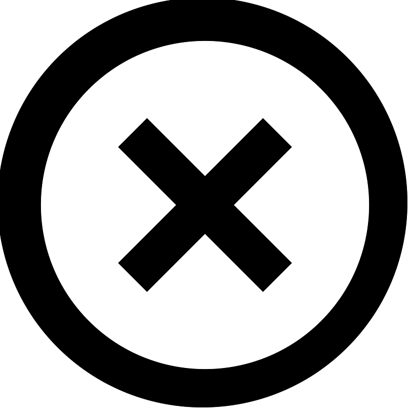 Close-outline icon. Free download transparent .PNG | Creazilla