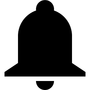 Notification icon. Free download transparent .PNG | Creazilla