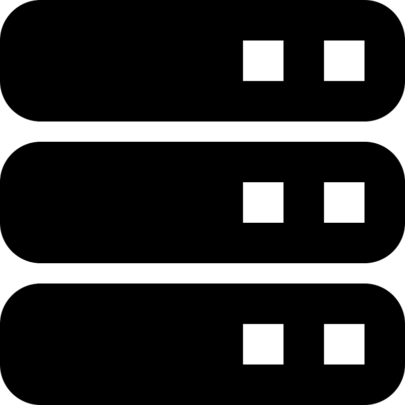 Servers icon. Free download transparent .PNG | Creazilla