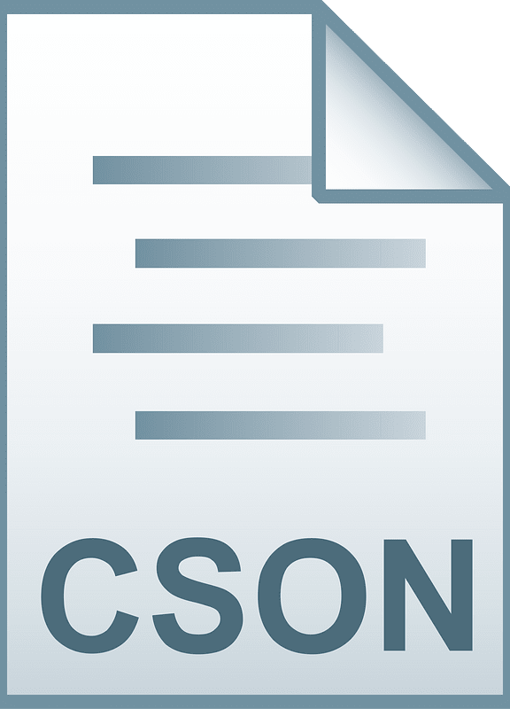 Cson icon. Free download transparent .PNG | Creazilla
