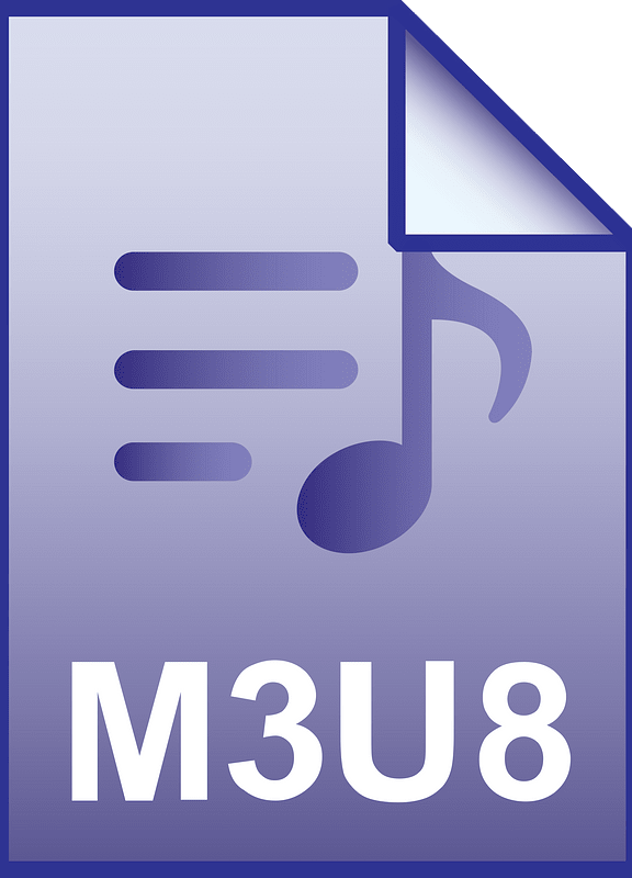 M3u icon. Free download transparent .PNG | Creazilla