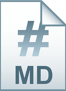 Md icon. Free download transparent .PNG | Creazilla