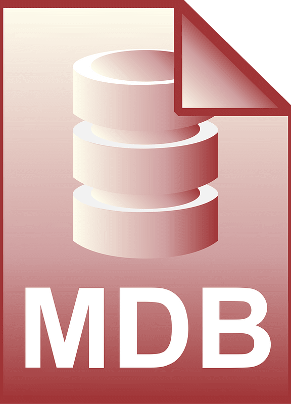 Mdb icon. Free download transparent .PNG | Creazilla