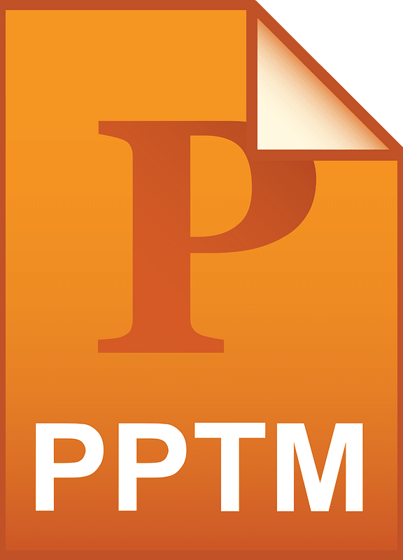 Pptm icon. Free download transparent .PNG | Creazilla