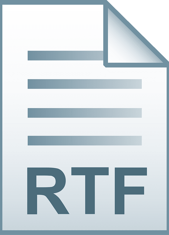 Rtf icon. Free download transparent .PNG | Creazilla