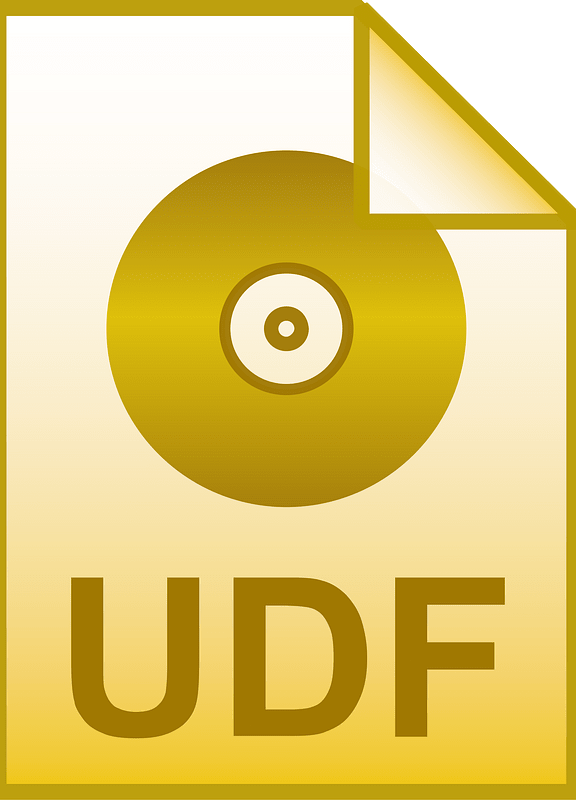 Udf icon. Free download transparent .PNG | Creazilla