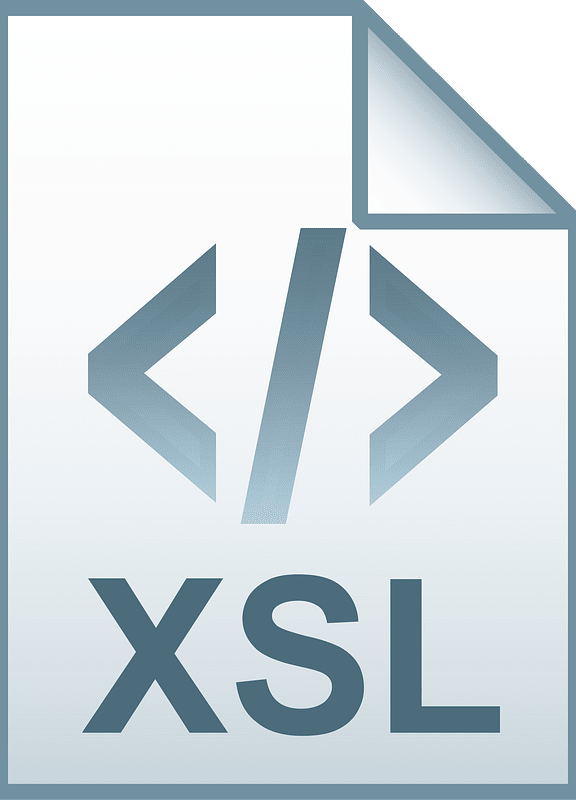 Xsl icon. Free download transparent .PNG | Creazilla
