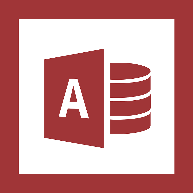 Accdb icon. Free download transparent .PNG | Creazilla