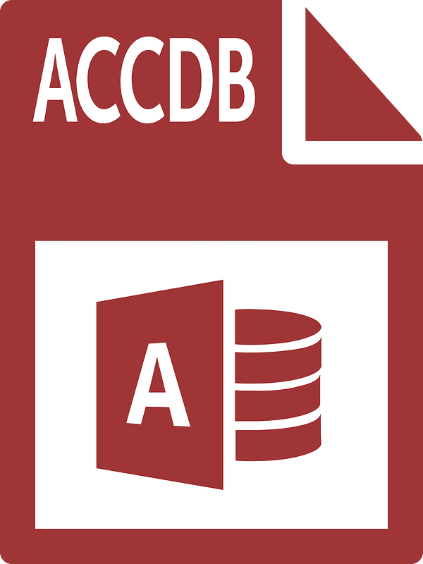 Accdb icon. Free download transparent .PNG | Creazilla