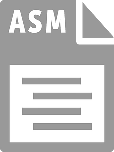 Asm icon. Free download transparent .PNG | Creazilla