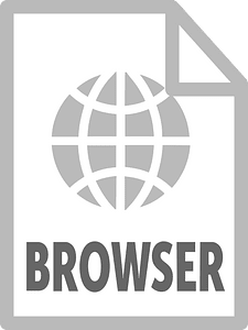 Browser icon. Free download transparent .PNG | Creazilla