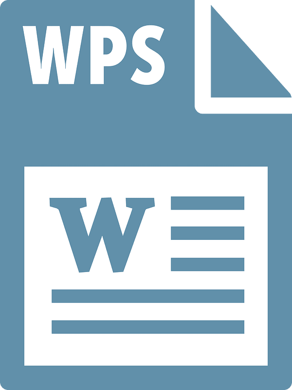 Wps icon. Free download transparent .PNG | Creazilla
