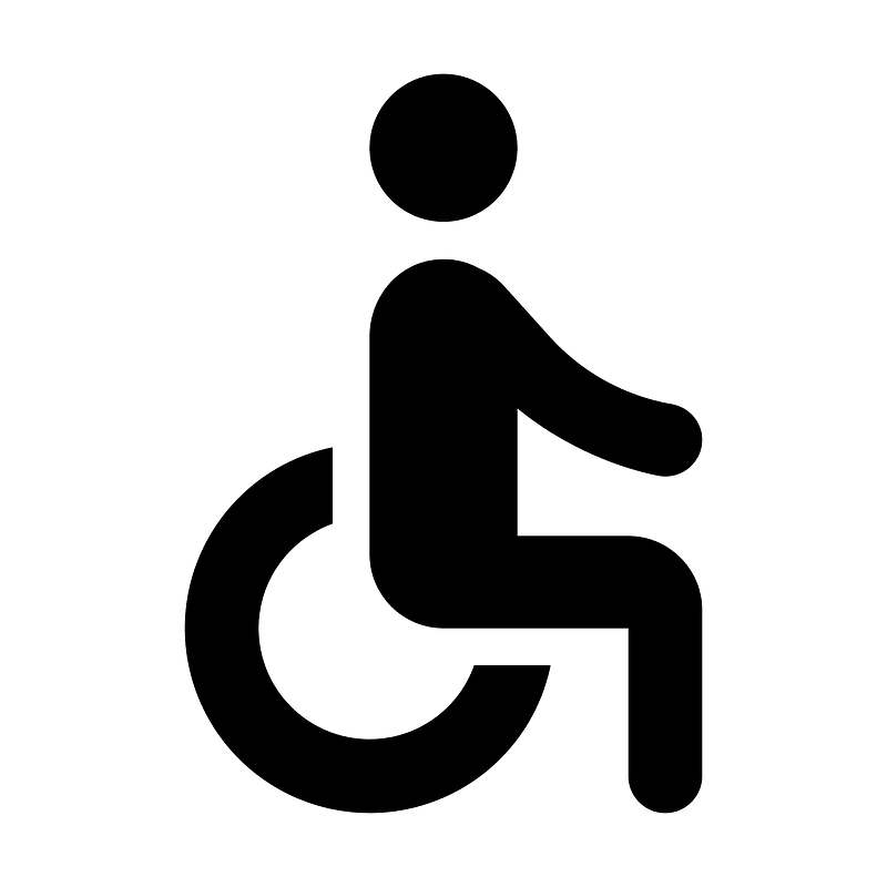 Accessible icon. Free download transparent .PNG | Creazilla