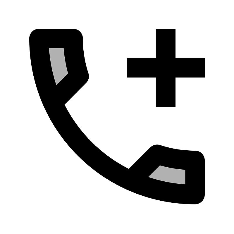 Add ic call icon. Free download transparent .PNG | Creazilla