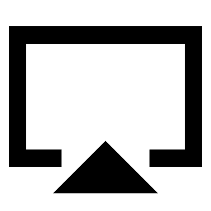 Airplay - Free vector icons on creazilla.com