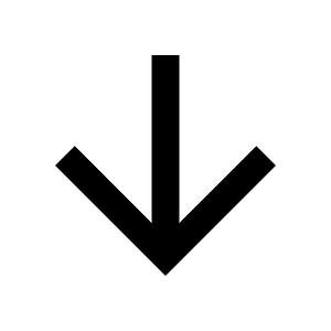 Arrow downward - Free vector icons on creazilla.com