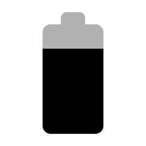 Battery 90 - Free vector icons on creazilla.com